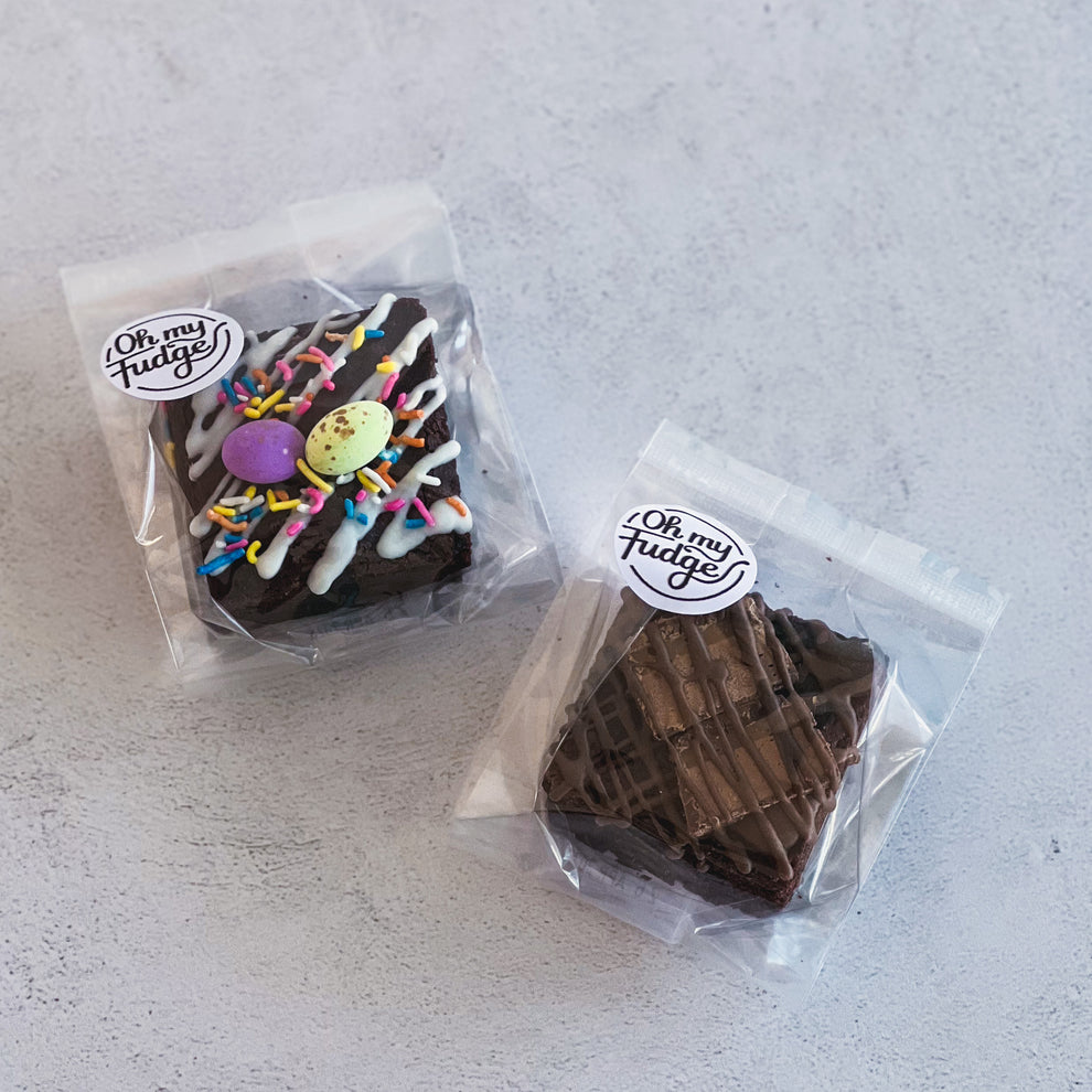 Chocolate Brownies - Individually Wrapped – Oh My Fudge That's Good