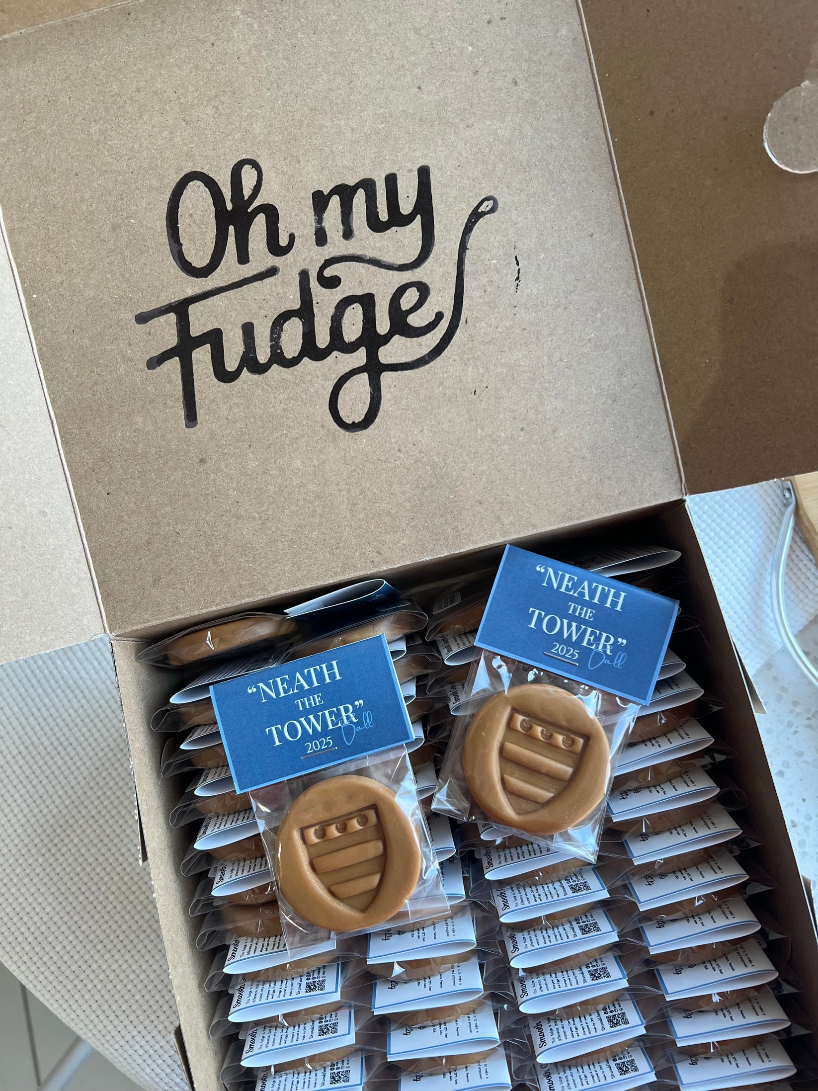 Custom Fudge Labels – Oh My Fudge That's Good